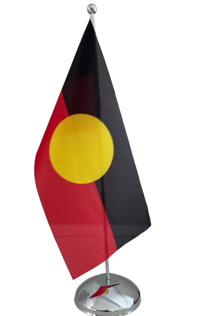 Aboriginal Flag Desk Flag - Custom Flag Australia