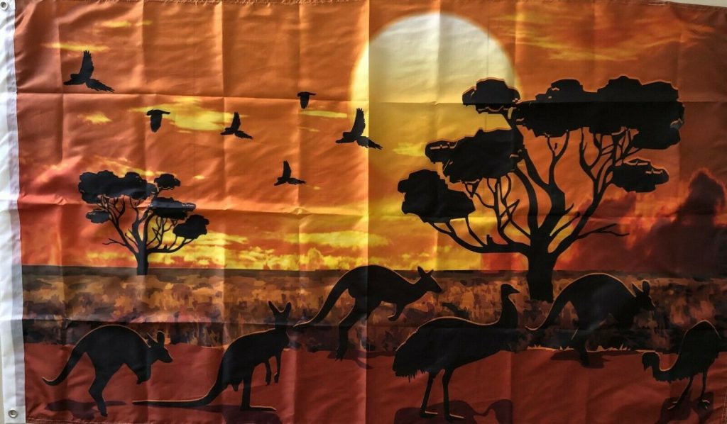 Australian Bush Flag 150 x 90cm - Custom Flag Australia