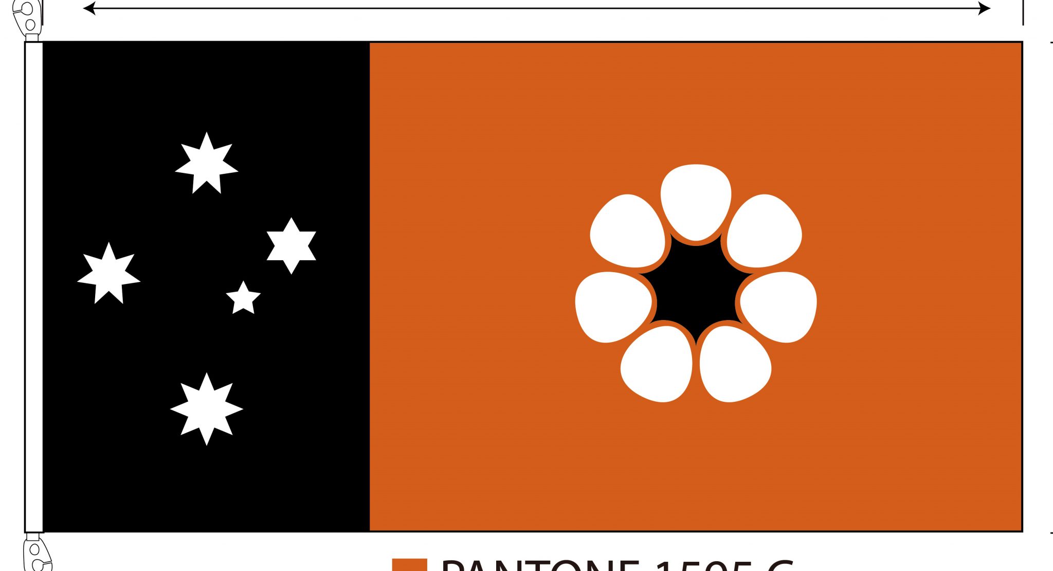 Northern Territory Flag ( Trilobal Polyester ) - Custom Flag Australia