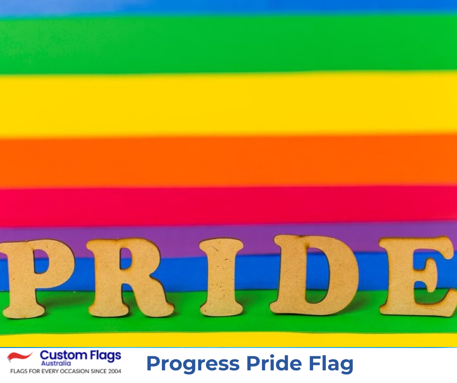 Buy Progress Pride Rainbow Flag Australia