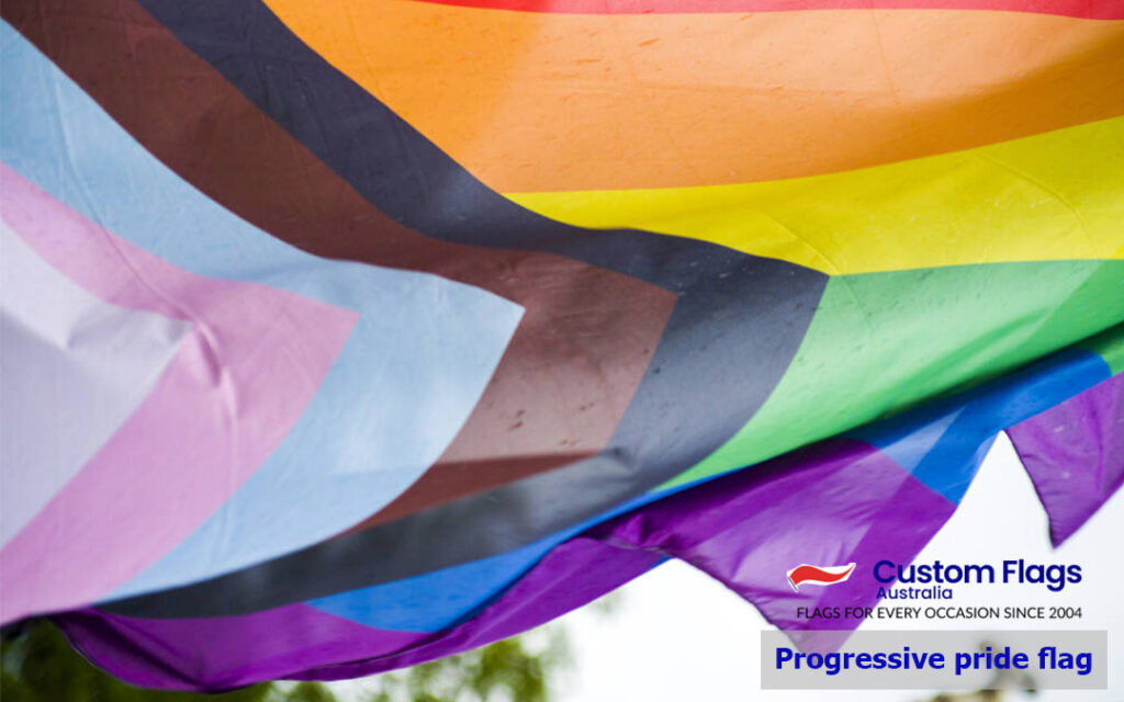 Buy Progress Pride Rainbow Flag Australia