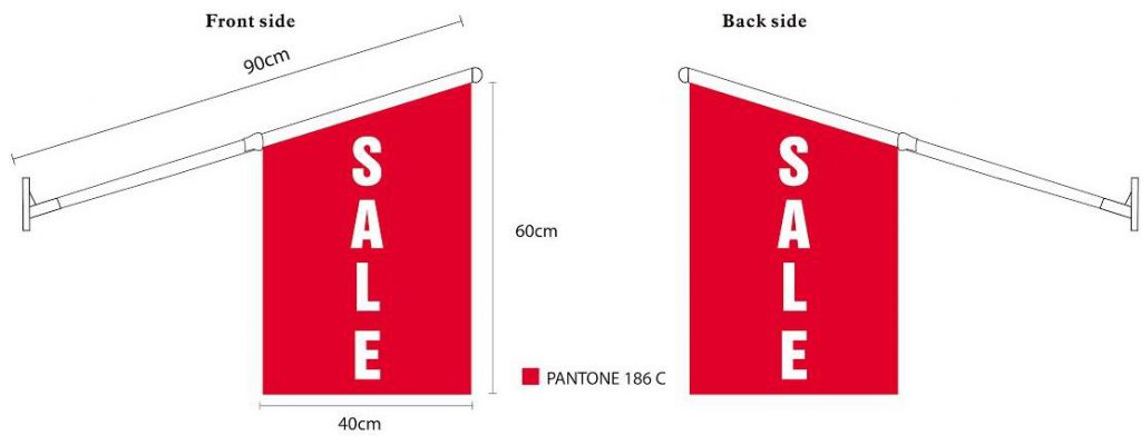 Sale Wall Flag - Custom Flag Australia