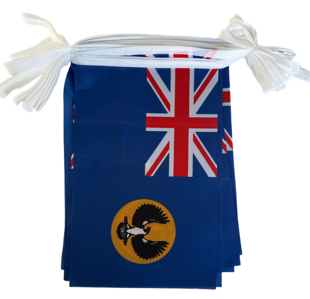 South Australia flag string bunting flags - Custom Flag Australia