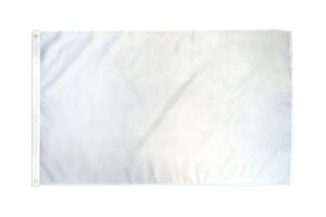 White Flag 150 x 90 cm - Custom Flag Australia