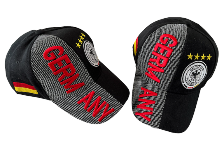 Germany Cap Embroidered 3d Deutschland Cap - Custom Flag Australia