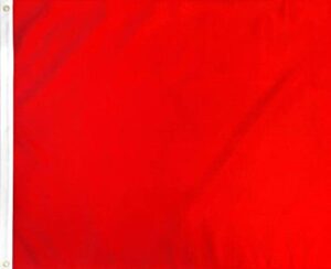 Red Flag Shooting Rifle Range Flag 60 x 60cm - Custom Flag Australia