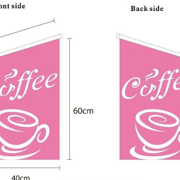 Now Open Wall Flag - Custom Flag Australia